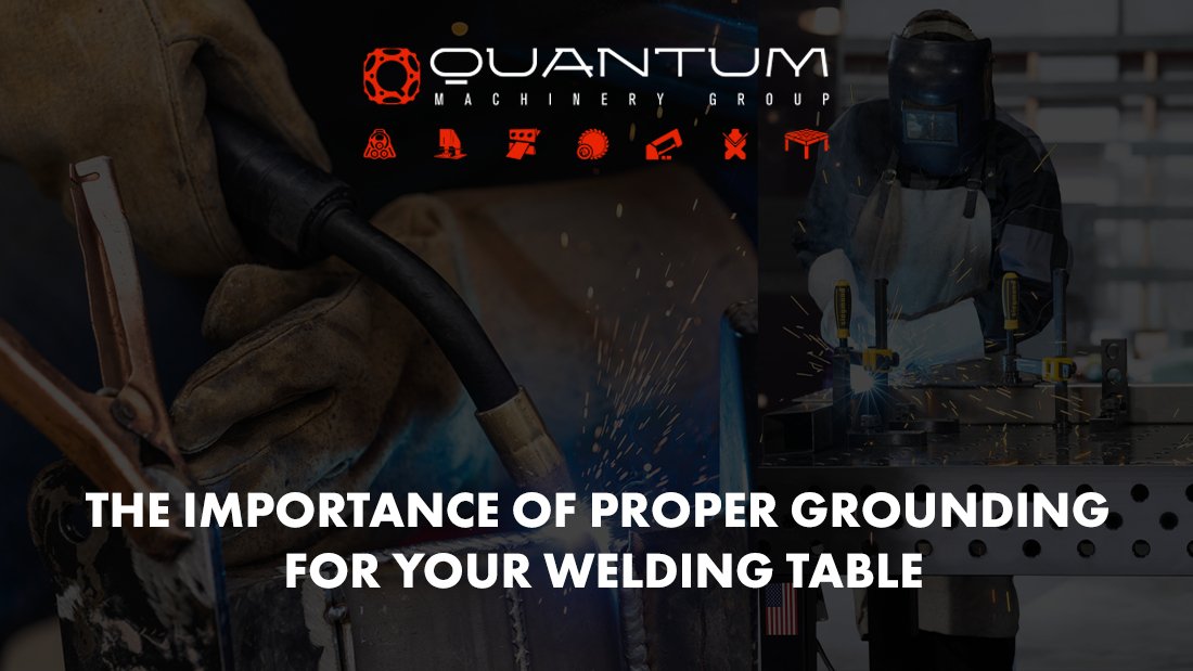 Grounding a welding table store