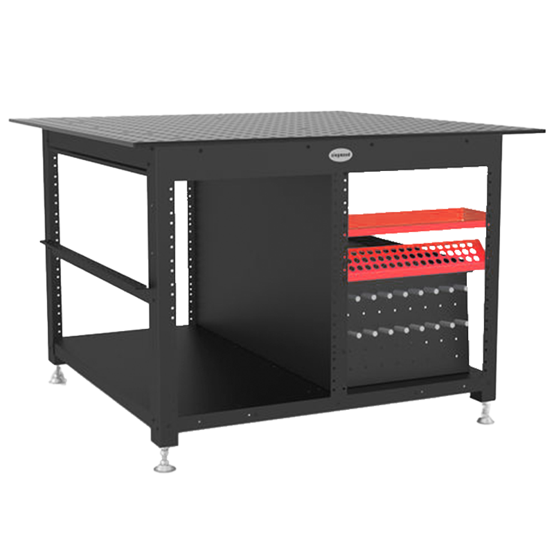 US164601: System 16 Workstation Including 4'x4' (48"x48") Perforated P ...