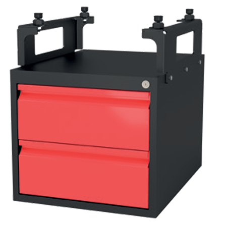 US281990.1.r: Lockable Sub Table Box Including 2 Drawers for the Syste ...